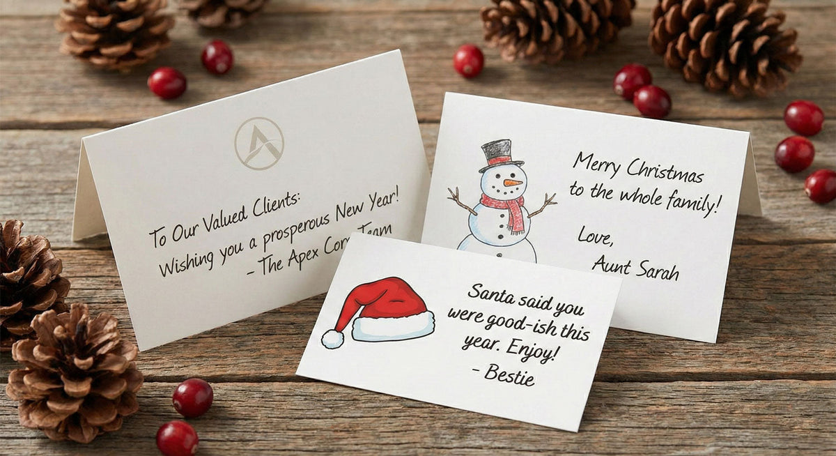 50+ Holiday Gift Card Messages for Your Christmas Gift Baskets ...